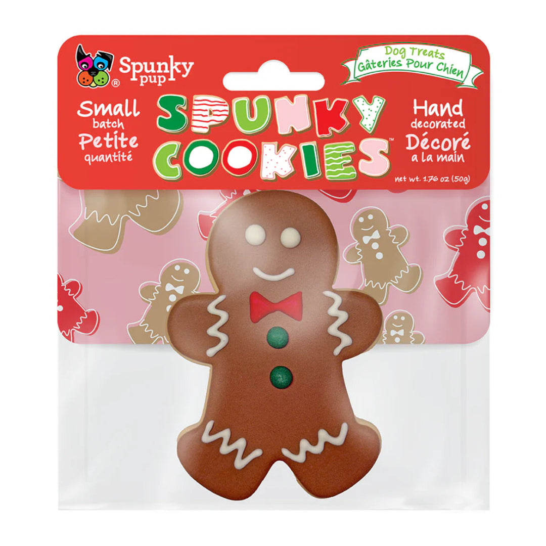 Spunky Pup Cookies - Gingerbread Man