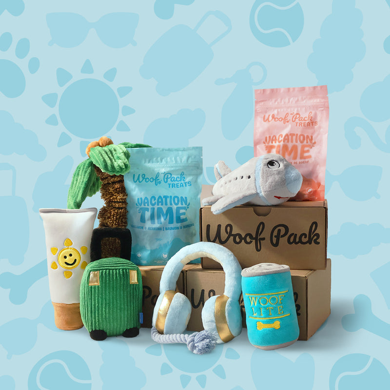 Woof Pack: A monthly box of dog goodies delivered to your door