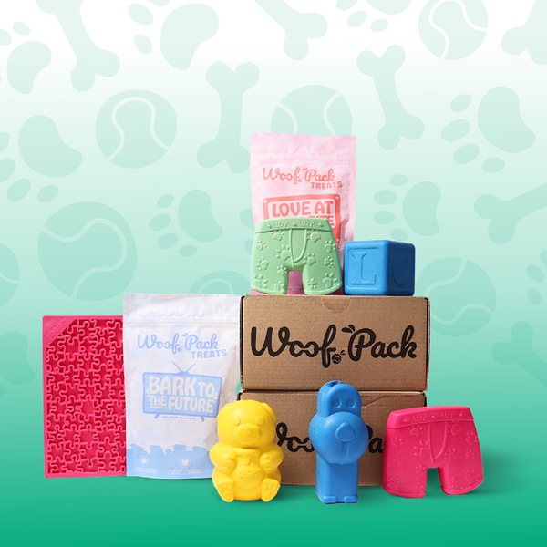 Woof Pack: A monthly box of dog goodies delivered to your door