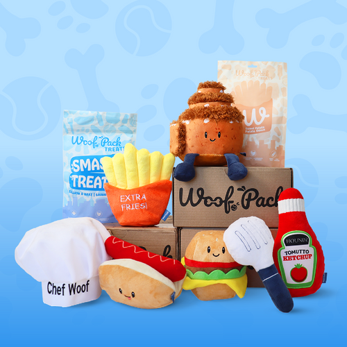 Woof Pack: A monthly box of dog goodies delivered to your door